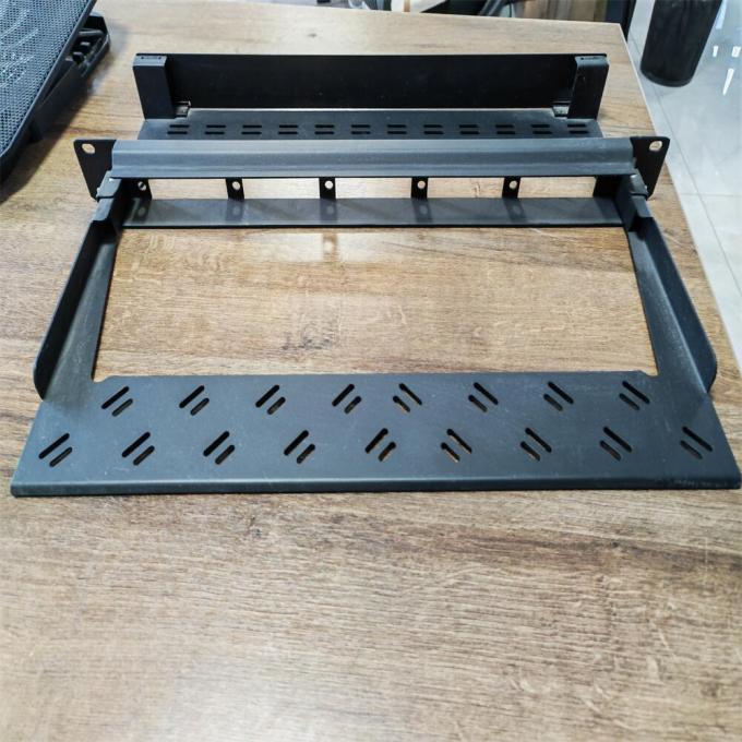 96 Core MPO Cassette Patch Panel LC 1U Enclosure Rack Mount Black