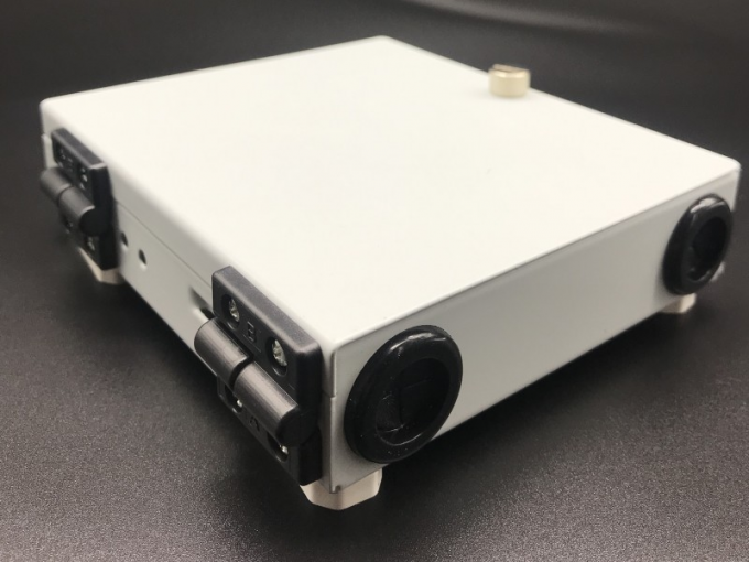 Mini Wall Mounting Box Clamshell FTTD / FTTH Optic Termination Box DSL