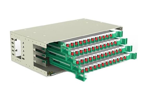 48 Core FC 1U 19 Rack Mount Enclosure ODF Distribution Frame