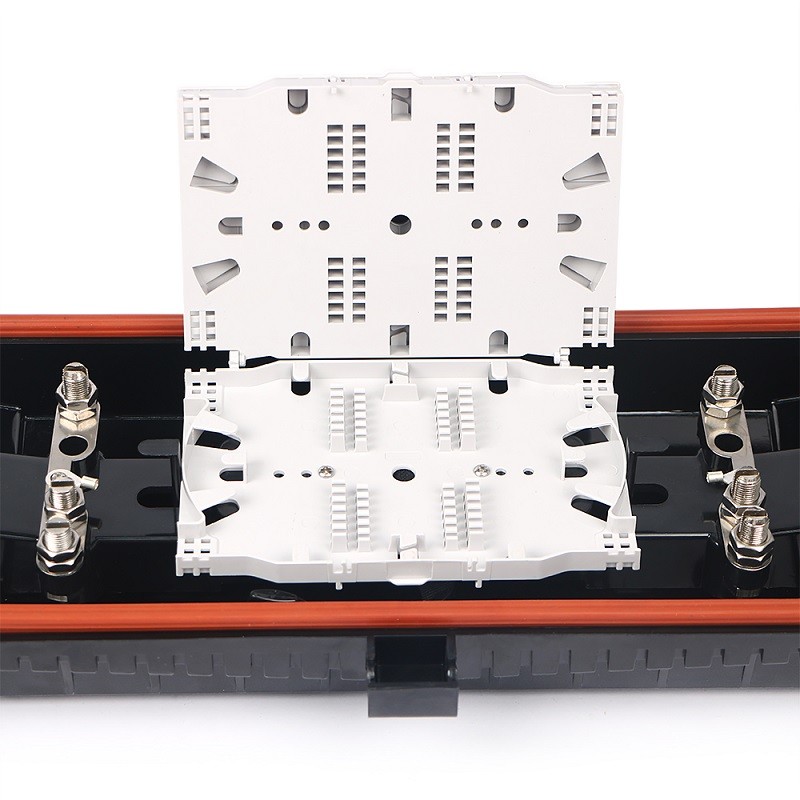 288 Core Fiber Optic Splice Closure IP68 Horizontal Type Fiber Cable ...