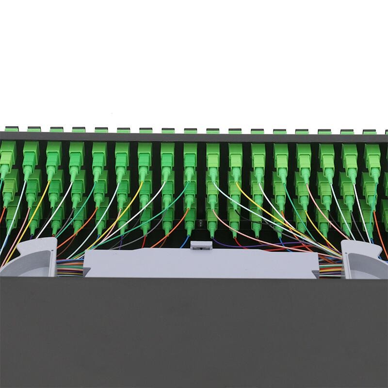19 Inch 2U Rack Mount Enclosure ODF 72 Core Fiber Patch Panel Sliding Type