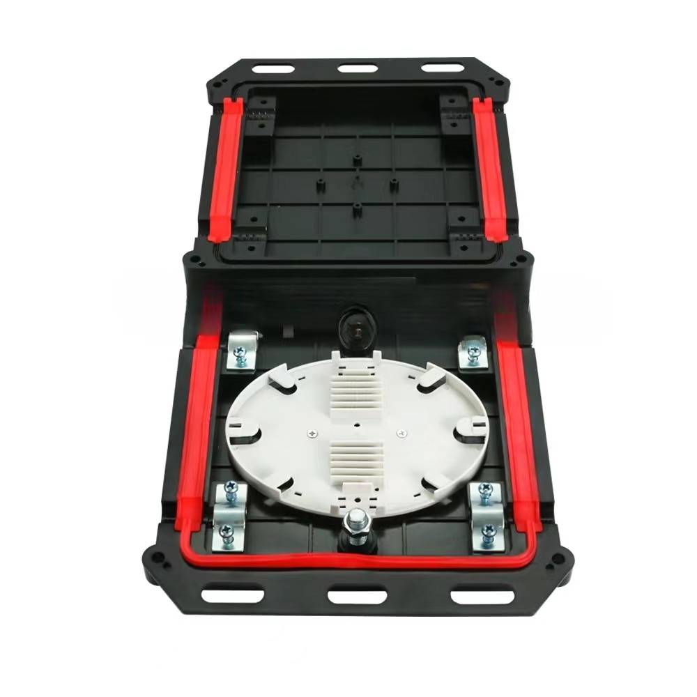 Ftth Mini Fiber Cable Joint Box Inline Fiber Optic Cable Splice IP65 24 ...