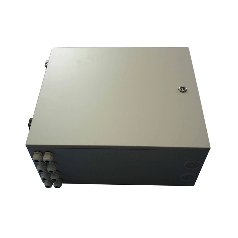 Grey Fiber Optic Enclosure Outdoor LC ODF Fiber Distribution Terminal ...