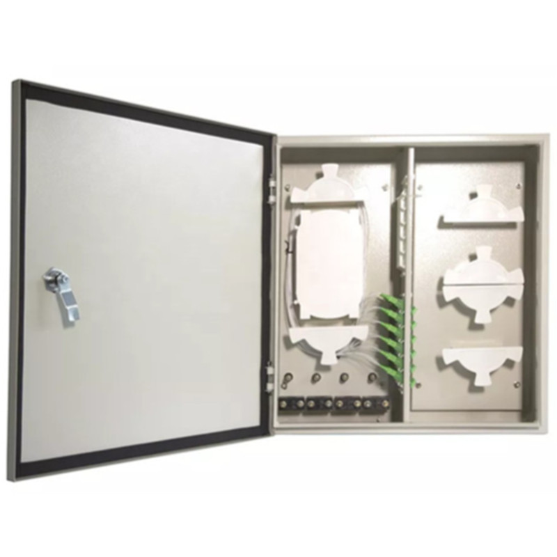 ODF Outdoor Pole Mount Enclosure FC Fiber Optic Splice Enclosure 24 Core