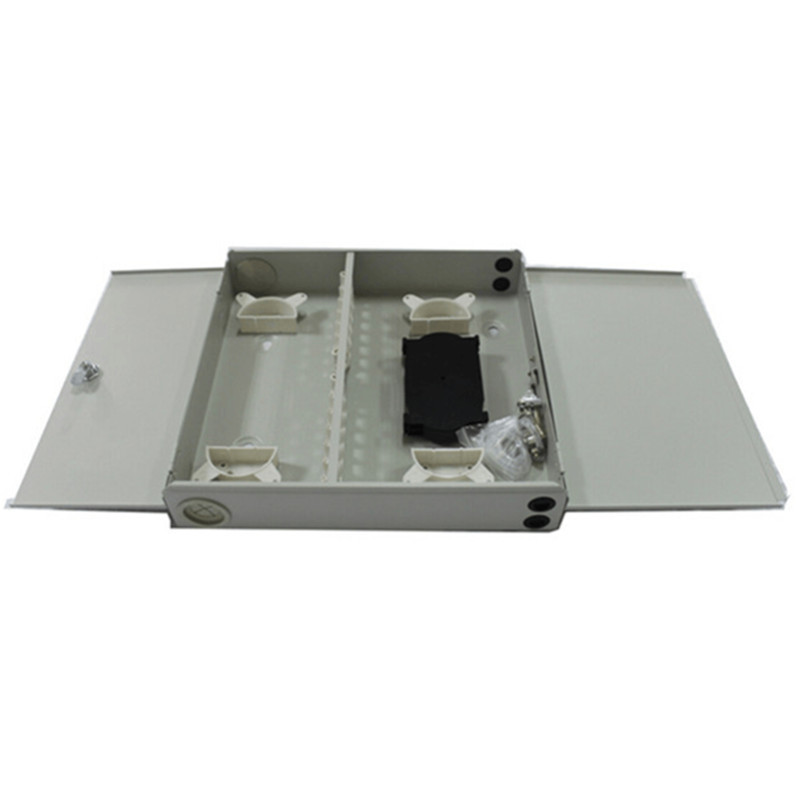 FTTH Wall Mount Fiber Optic Patch Panel 48core FC / LC / SC / ST