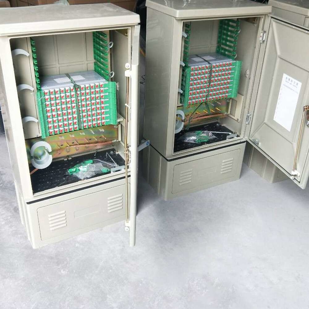 FC SMC Fiber Optic Cabinet FDH Outdoor Fiber Distribution Cabinet 144 Core