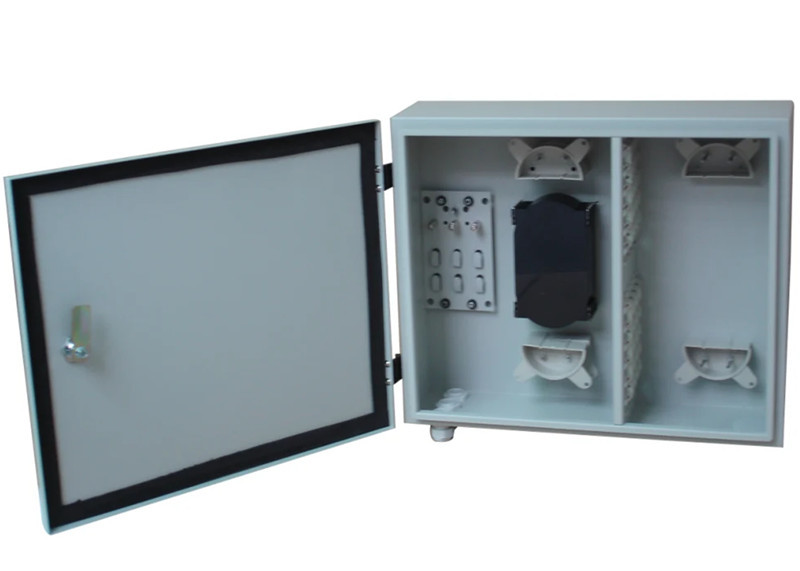48F Wall Mount Fiber Enclosure IP65 ODF Outdoor Optic Distribution Box ...