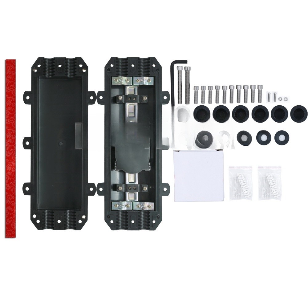 Inline Type Fiber Optic Junction Box Enclosure Joint IP68 96 Core