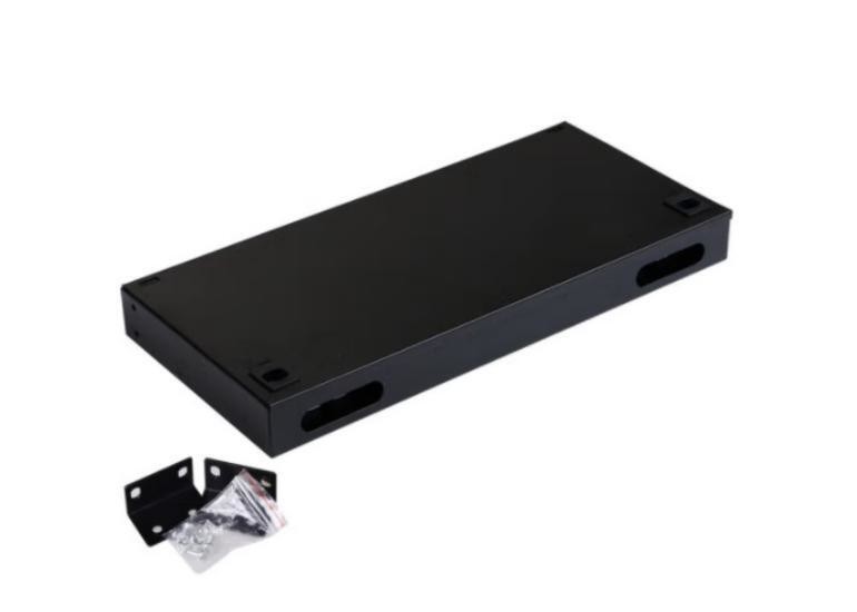 Fixed Fiber Optic Rack Mount Enclosure 12 Core Patch Panel 1U St Upc ...