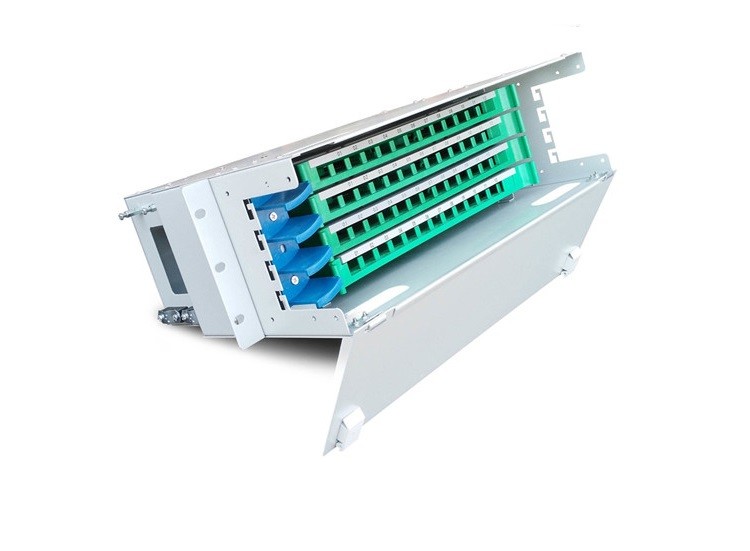 ODF 48 Port SC Fiber Patch Panel Rack Mount Multimode 48 Core