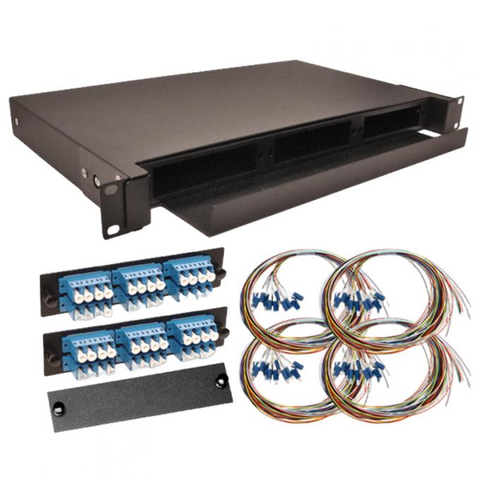 24 Ports Fiber Optic Patch Panel